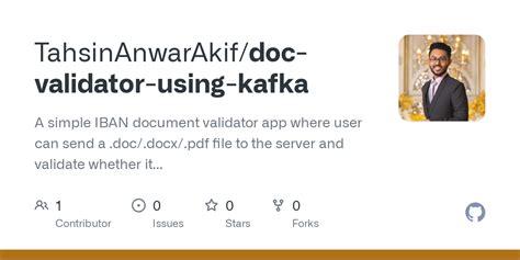 GitHub TahsinAnwarAkif Doc Validator Using Kafka A Simple IBAN Document Validator App Where