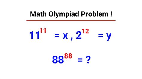 Exponential Math Olympiad Problem Imo Youtube