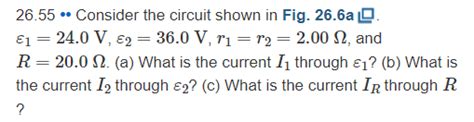 Solved Figure A Consider The Circuit Shown In Chegg Com