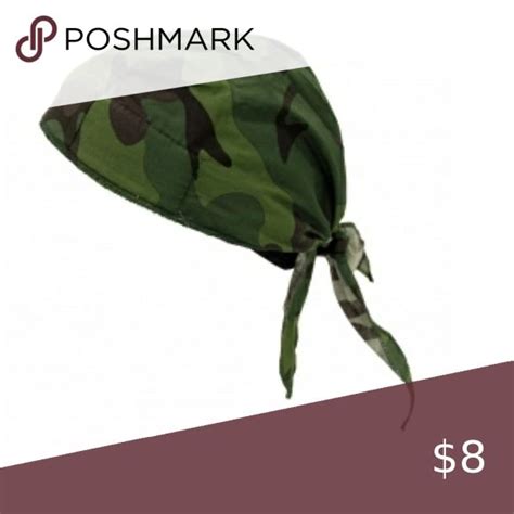 Deluxe Tie Hat Doo Rag With Elastic Jungle Camo Doo Rag Rag Elastic
