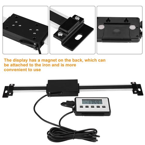 Digital Linear Readout Kit 0 200mm Accurate Digital Linear Scale LCD Readout Kit Readout Scale