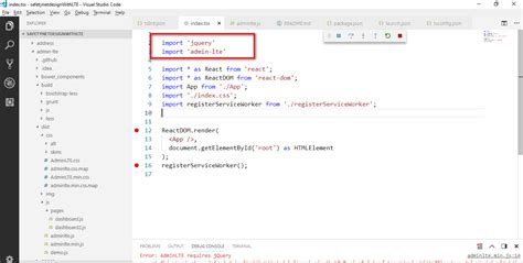 Adminlte Requires Jquery V Issue Colorlibhq Adminlte Github