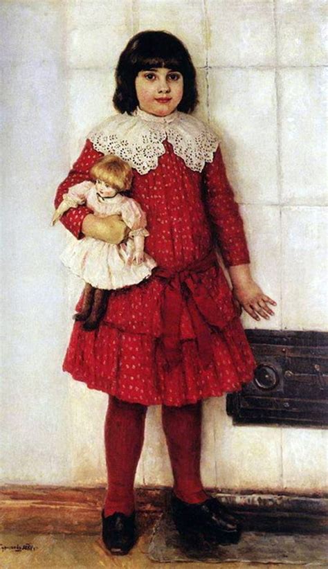 Описание картины Василия Сурикова «Портрет дочери Mode Malerei