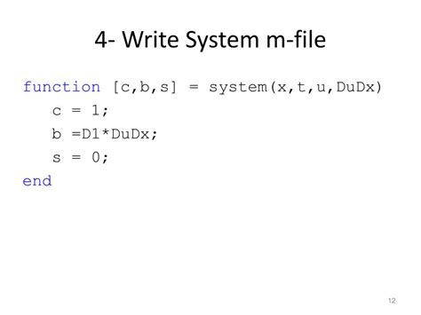 Ppt Chee 412 Partial Differential Equations In Matlab Powerpoint