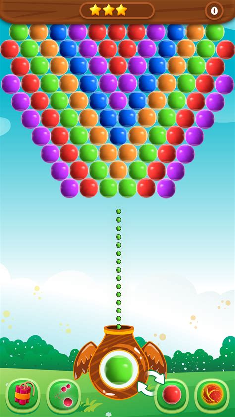 Bubble Shooter Game Ui On Behance