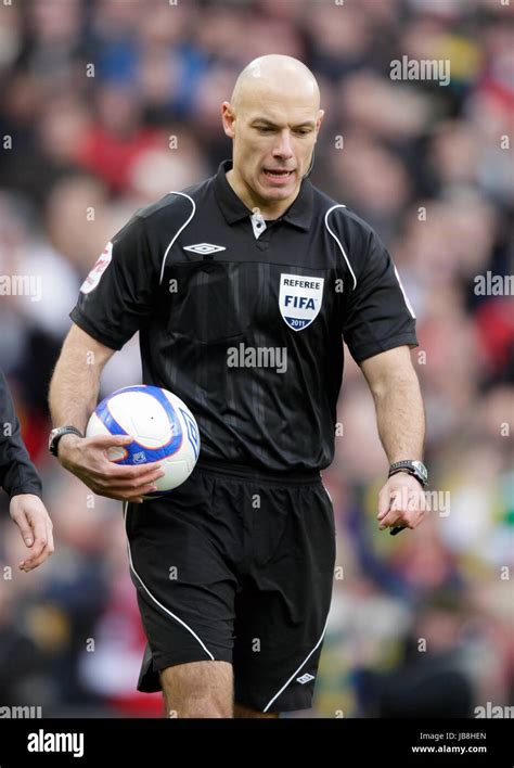 Referee Howard Webb Manchester United V Liverpool Old Trafford