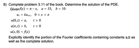 Solved Complete Problem Of The Book Determine The Chegg Com