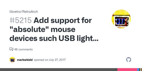 Add Support For Absolute Mouse Devices Such Usb Light Guns Touchscreens And Some Trackpads