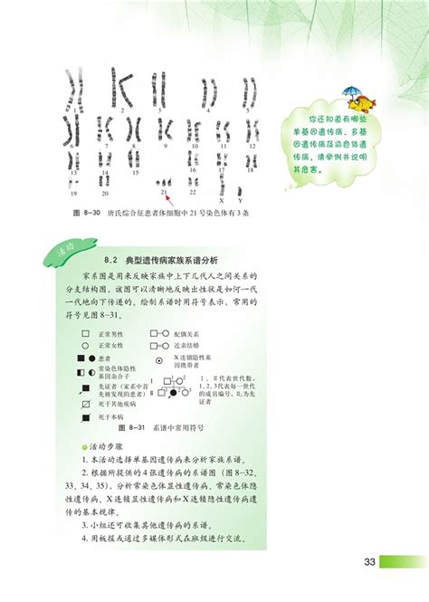 人类遗传病和遗传病预防3课文沪科版高中高三生命科学生命科学（第三册）课本书好学电子课本网