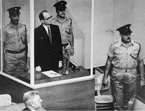 A 60 Años Del Histórico Juicio A Adolf Eichmann Condenado A Morir En
