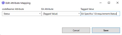 Mapping Configuration Lemontree Connect Codebeamer