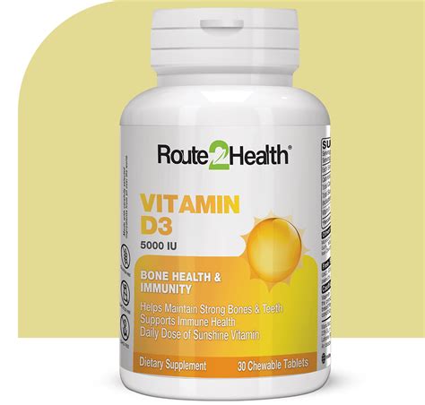 Vitamin D3 5000 Iu Vitamin D Tablets Route2health