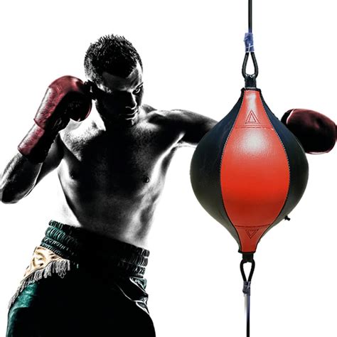 Punching Ball Pu Pear Boxing Bag Reflex Speed Balls Muay Thai Punch ...
