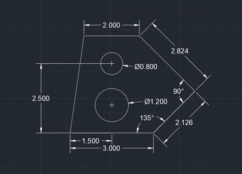 Drafting Of Various Geometries Using Chamfer Fillet Tool In Autocad Skill Lync