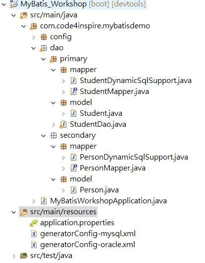 Spring Boot Mybatis Datasource