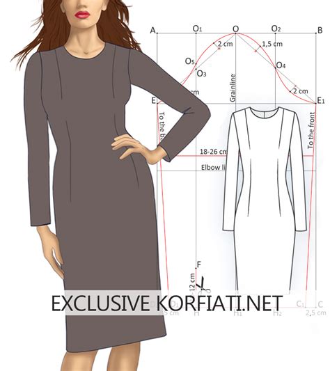 Basic Sleeve Pattern Sewing School Of Anastasia Korfiati