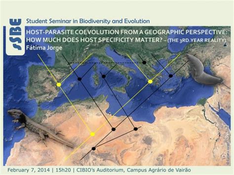 Host Parasite Coevolution From A Geographic Perspective How Much Does Host Specificity Matter