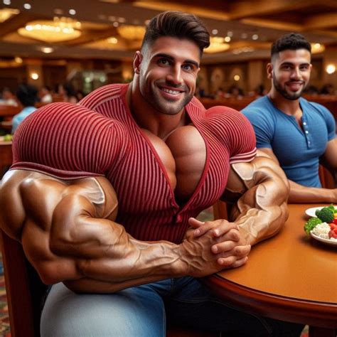 Big Ai Men Imaginary Muscle Tumblr Blog Tumlook