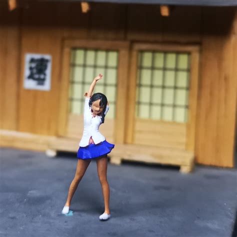 Jual Miniatur Figure 164 Wanita Nagatoro Diorama Hot Wheels Unpainted
