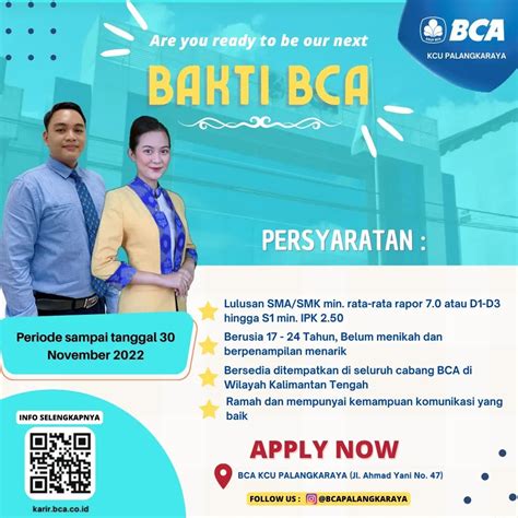 Lowongan Kerja Pt Bank Central Asia Tbk Bca