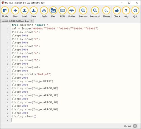 Micropython Tutorial — Microbit Robot Documentation