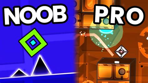 Geometry Dash NOOB Vs PRO YouTube