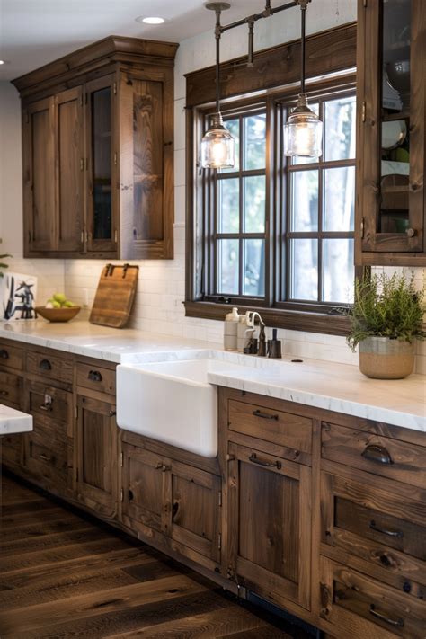 6 Rustic Farmhouse Cabinet Ideas Woodland Cabinetry Farmhouse