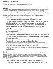 Infections Of The Lower Reproductive Tract Clinical Insights Course Hero
