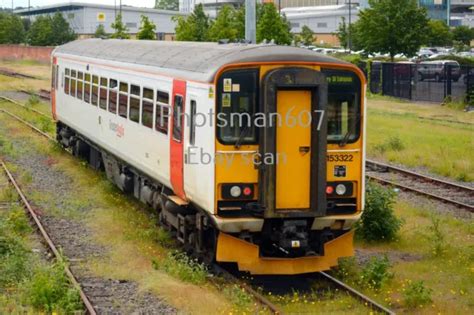 Class 153 Single Car Dmu 153322 In Greater Anglia White At Norwich £0 75 Picclick Uk