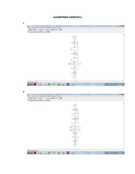 Algoritmos Ejercicio 2 Pdf