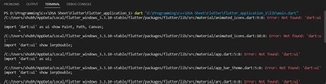 Troubleshooting Error Dart Library ‘dart Ui Is Not Available On This Platform ‘dart Ui