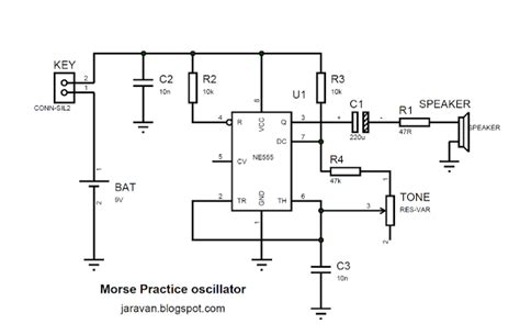 Jaravans Blog Small Morse Practice Oscillator