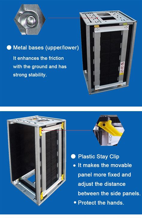 China ESD PCB SMT Magazine Rack Supplier Dafton SMT