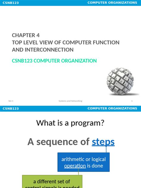 Chapter 3 Top Level View Of Computer Function And Interconnection