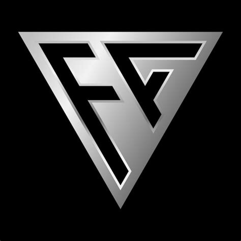 Premium Vector Triangle Letter Fa Logo Design