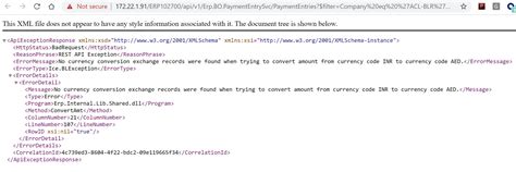 Rest Api Error Erpbopaymententrysvc Epicor Erp 10 Epicor User Help Forum