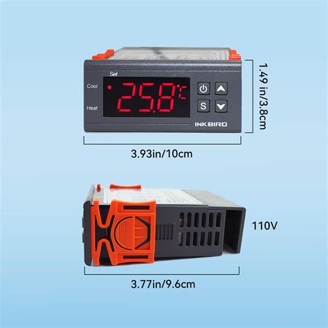 Mua Temp Control Thermostat Itc1000 Dual Stage Digital Temperature Switch Controller ℃ ℉ Display