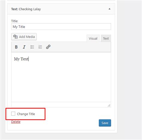 Php How To Identify Single Instance Of Wordpress Default Text Widget