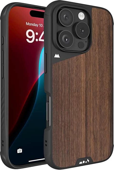 Mous For Iphone 16 Pro Case Magsafe Compatible Limitless 6 0 Walnut