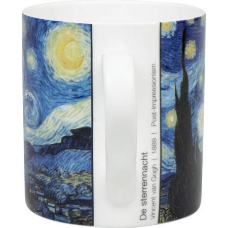 Taza Mug Könitz En Porcelana Vincent Van Gogh Noche Estrellada