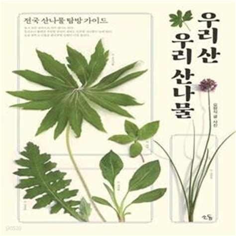 중고샵 우리 산 우리 산나물 전국 산나물 탐방 가이드 예스24