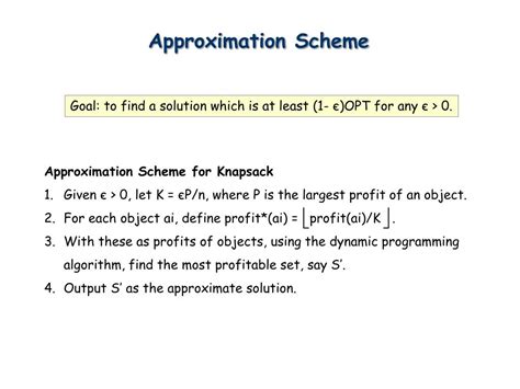 Ppt Polynomial Time Approximation Scheme Powerpoint Presentation