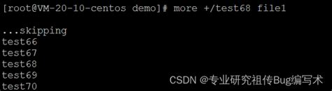 linux系统的常见命令二（more命令、less命令、grep命令和find命令） csdn博客