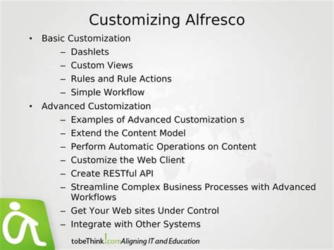 The Alfresco Platform PPT