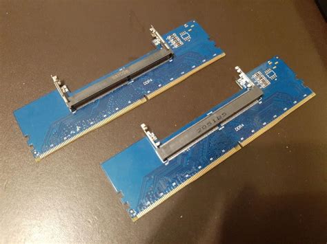 1 X Ddr4 Sodimm To Dimm Adapter Computers And Tech Parts And Accessories