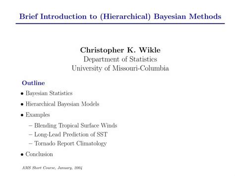 Pdf Brief Introduction To Hierarchical Bayesian Methods Introduction To Hierarchical