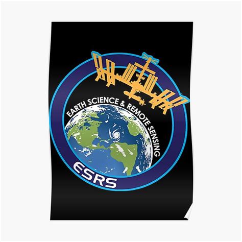 Earth Science And Remote Sensing Unit Logo Poster By Abrum02 Redbubble