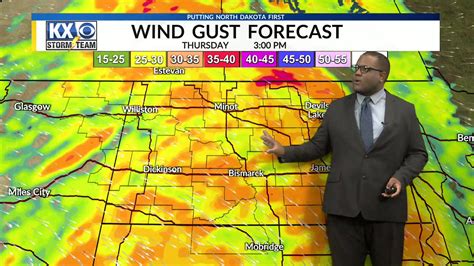 Meteorologist Andre Brooks Noon Forecast 1 9