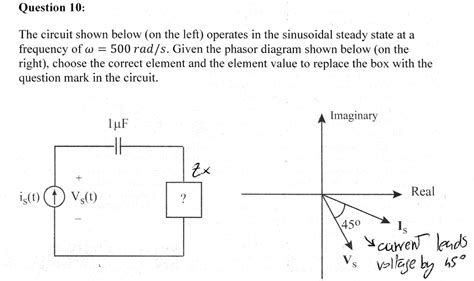 Question 10 The Circuit Shown Below On The Left Operates In The