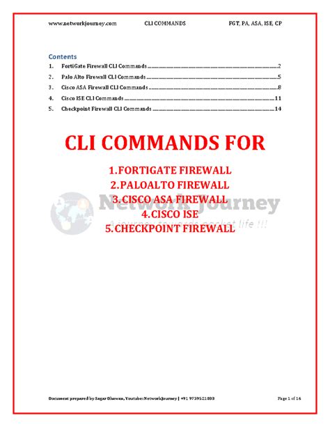 Cli Command For Fortigate Palo Ise Asa Checkpoint Contents Fortigate